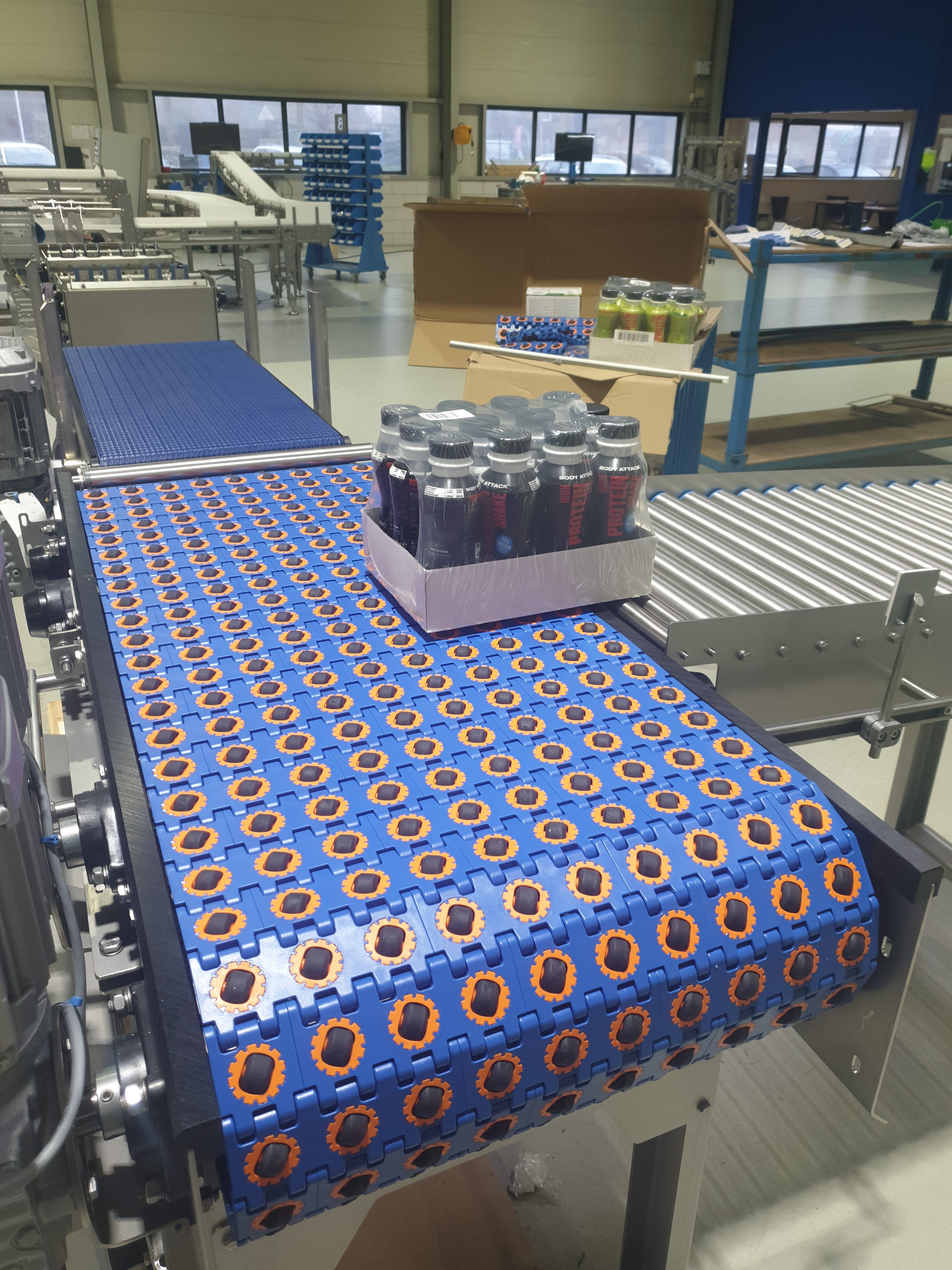 (Cross) Sorting Belt – Multi-Directional Product Sorting | Polyketting