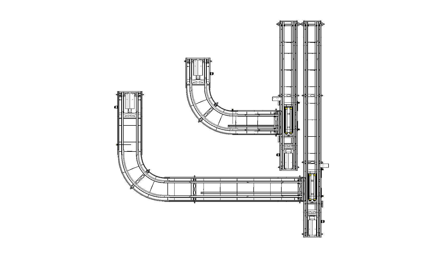 Twin Chain Conveyor – Secure, Smooth Crate Transport | Polyketting